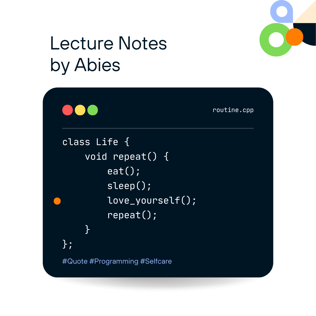 扉页 - Abies's Notebook